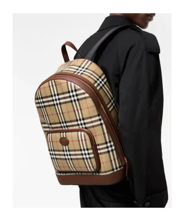 Burberry Check Backpack