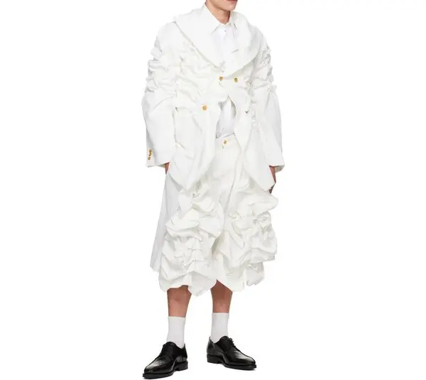Comme Des Garçons Ruffled Jacket