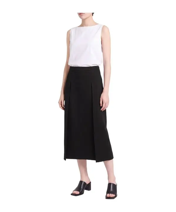 Max Mara Solid-colored Umbrella Skirt