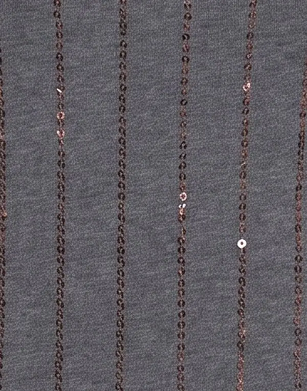 Brunello Cucinelli Sleeveless Turtleneck Sequin Top