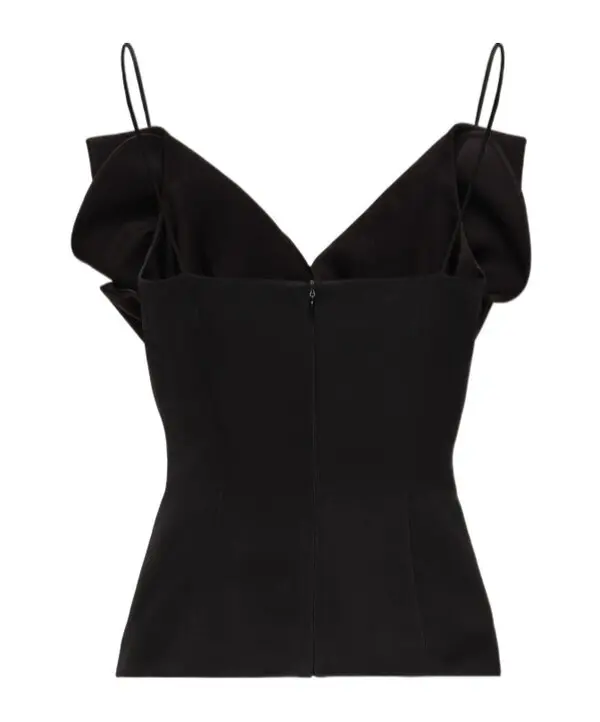 Magda Butrym V-neck Corset Top