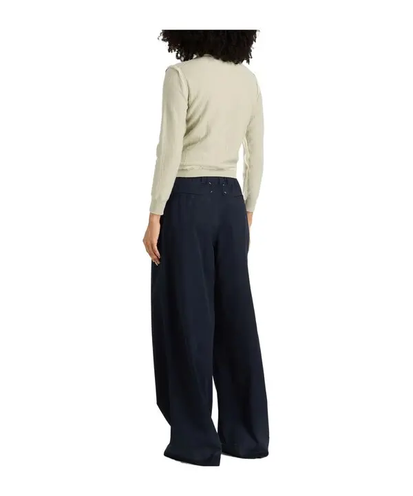 MAISON MARGIELA Colorful Wool Knit Sweater