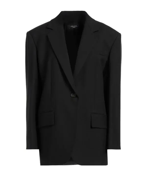 Max Mara Wool Blazer - Black