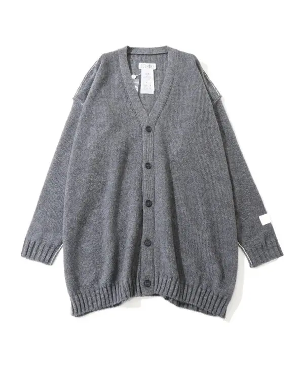 MAISON MARGIELA Button-fastening Oversized Cardigan