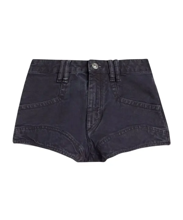 Isabel Marant Étoile Colorful Denim Shorts