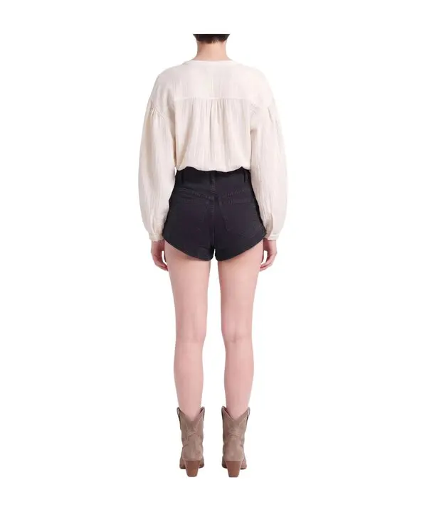 Isabel Marant Étoile Colorful Denim Shorts