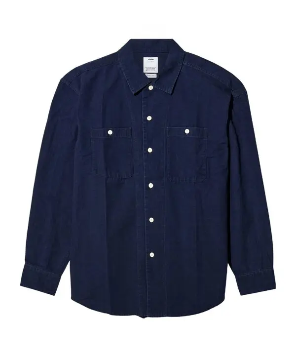 Visvim Pointed Collar Long-sleeved Shirt