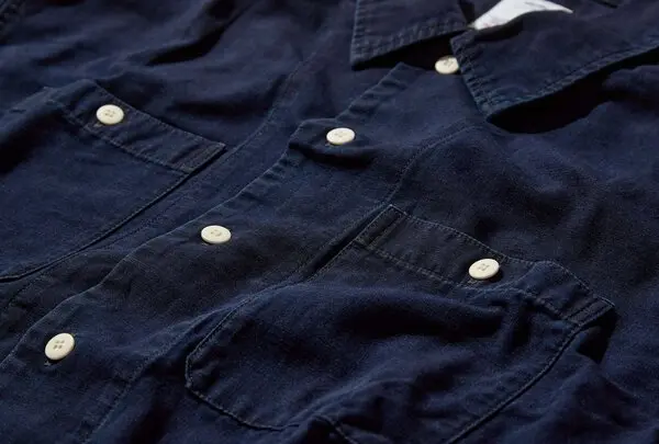 Visvim Pointed Collar Long-sleeved Shirt