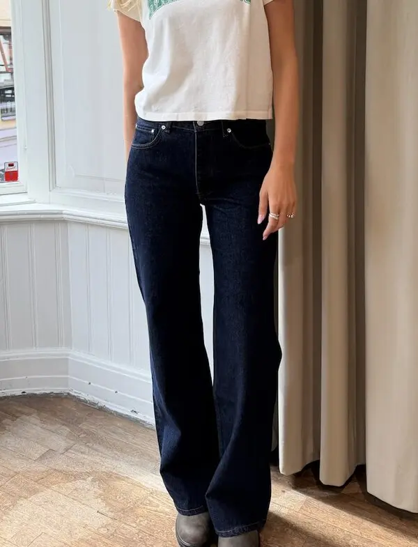 ANINE BING Logo Jeans