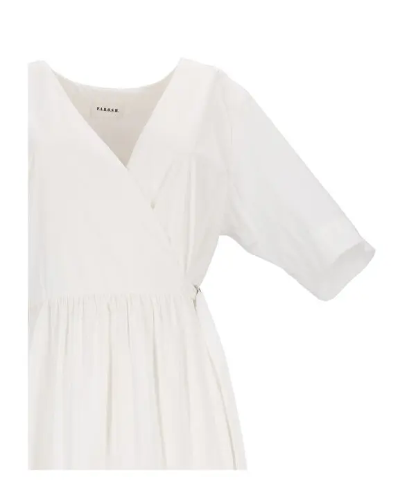 P.a.r.o.s.h V-neck Short-sleeve Dress