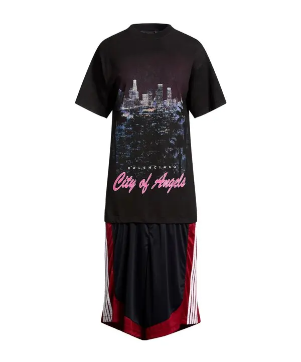 Balenciaga Colorful T-shirt Dress