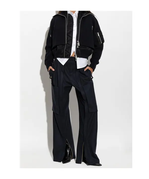 Sacai Cropped Cargo Jacket