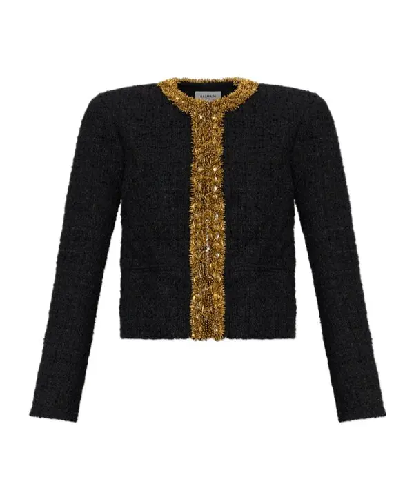 Balmain Long-sleeve Casual Jacket