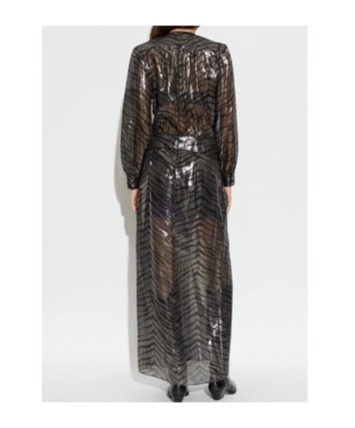 Isabel Marant Étoile Waisttie Printed Maxi Dress