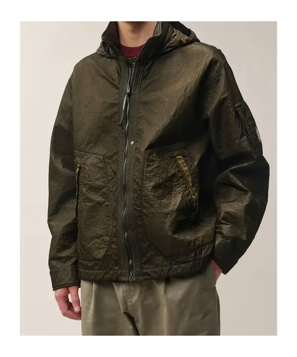 C.P. COMPANY Long-sleeve Casual Zip-up Jacket