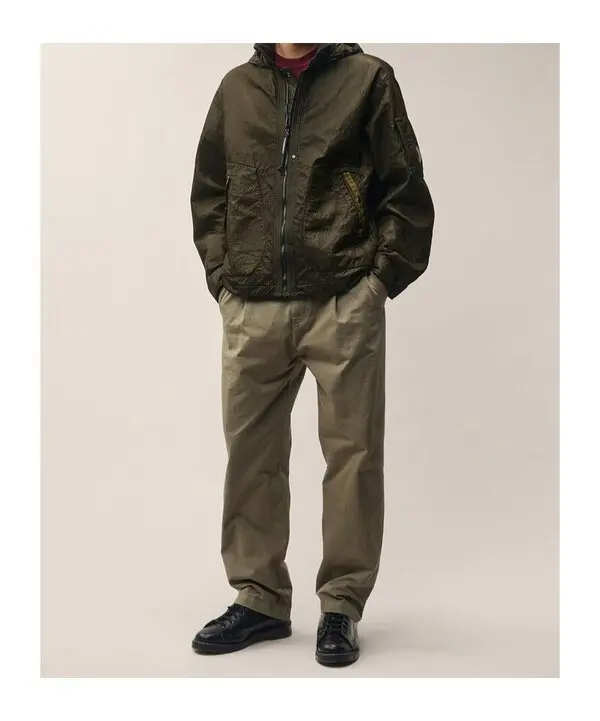 C.P. COMPANY Long-sleeve Casual Zip-up Jacket