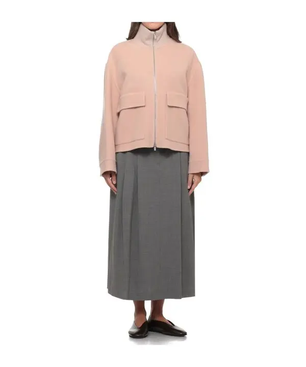 Peserico Panelled Zip-up Jacket