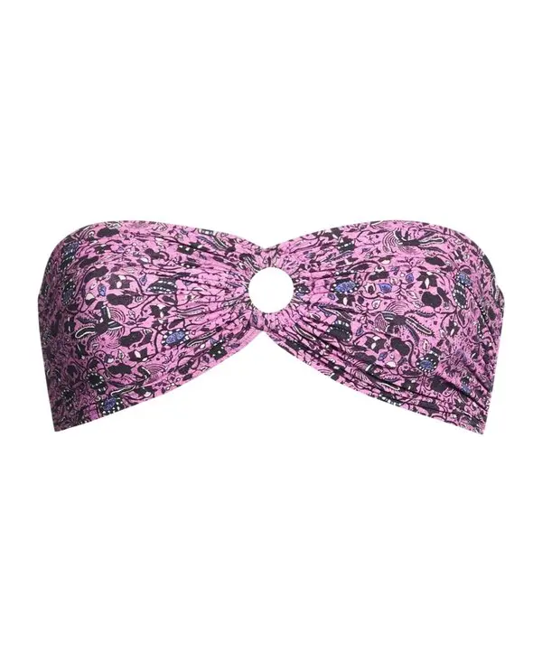 Isabel Marant Étoile Floral Strapless Bikini