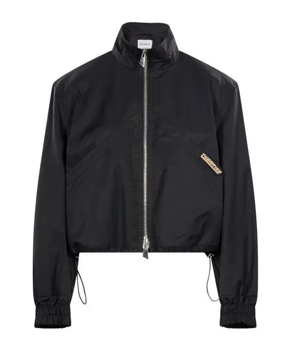 Attico Zip-up High Neck Jacket