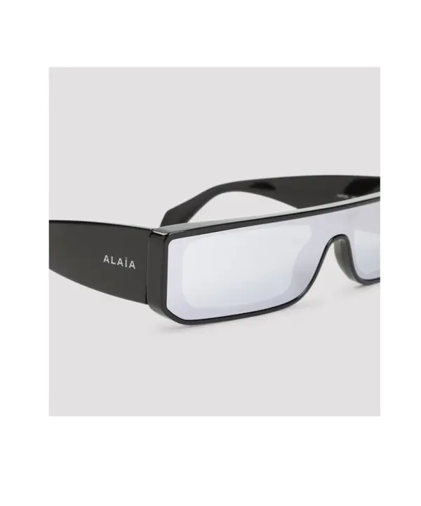 Alaïa Rectangle-frame Sunglasses - White