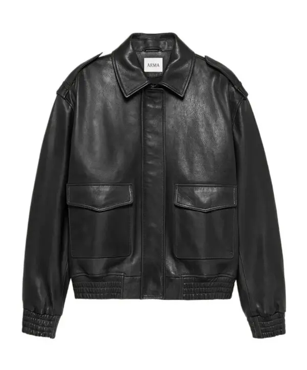 ARMA Long-sleeve Leather Jacket