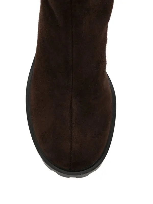 Prada Logo-plaque Chunky-sole Boots