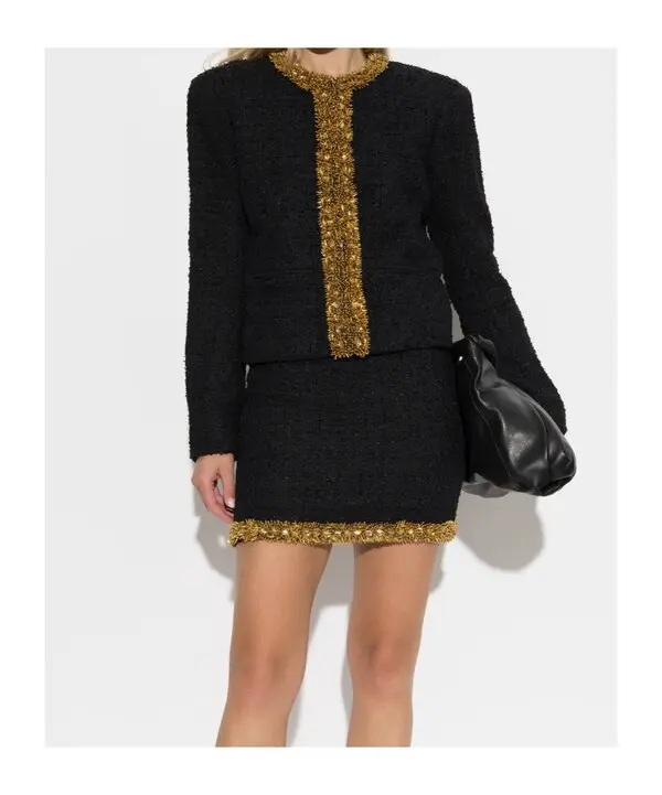 Balmain Color-block Skirt
