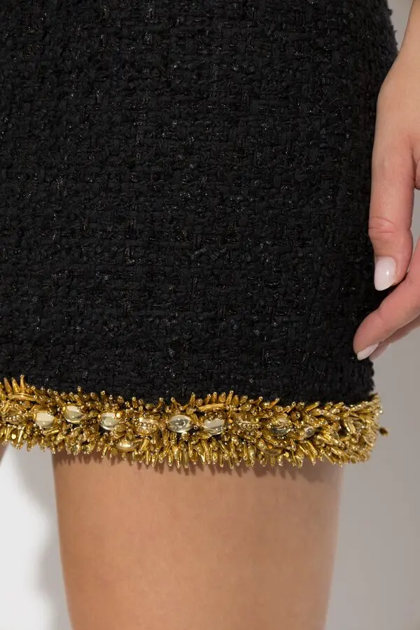 Balmain Color-block Skirt