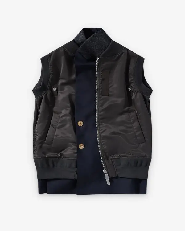 Sacai Twill X Suiting Vest