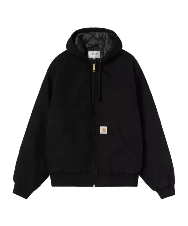 Carhartt Work In Progress Logo-patch Drawstring Jacket