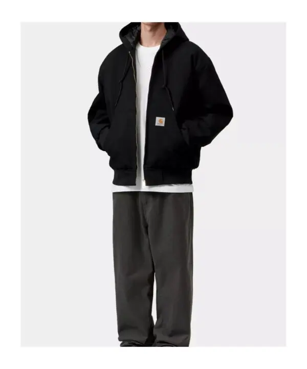Carhartt Work In Progress Logo-patch Drawstring Jacket