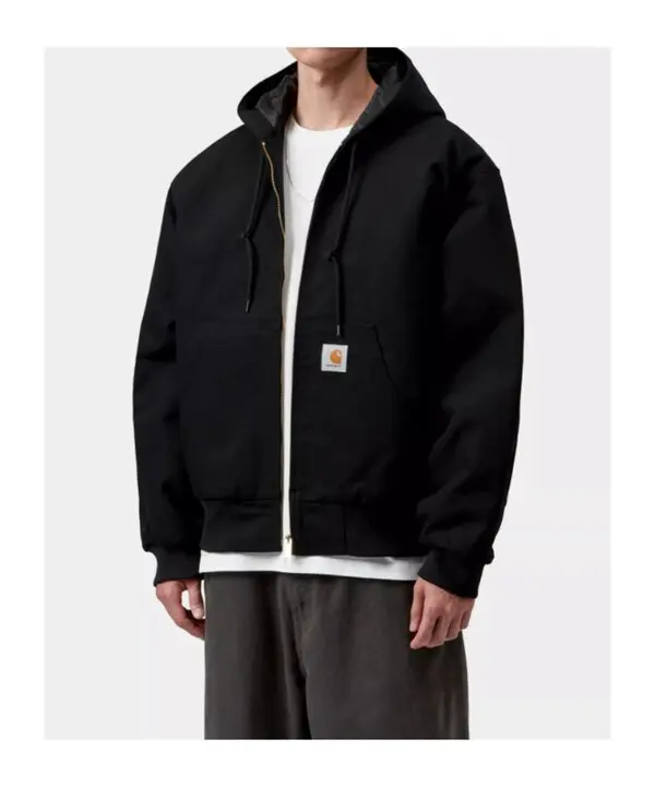 Carhartt Work In Progress Logo-patch Drawstring Jacket
