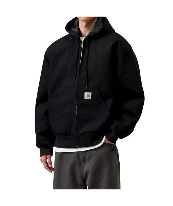 Carhartt Work In Progress Logo-patch Drawstring Jacket