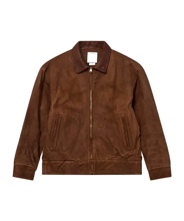 Visvim Front Zipper Leather Jacket
