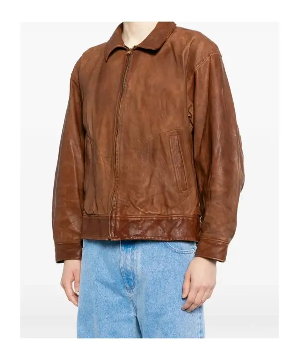 Visvim Front Zipper Leather Jacket