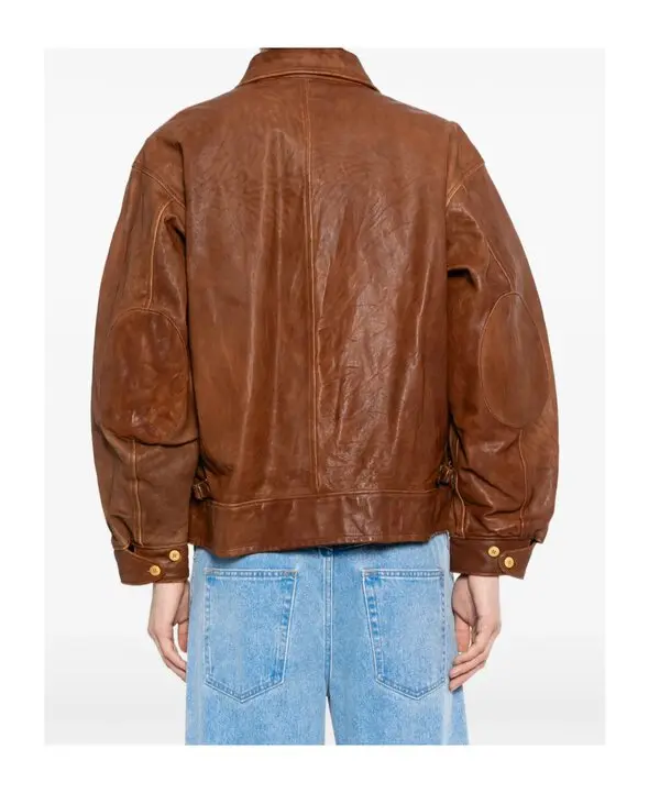 Visvim Front Zipper Leather Jacket