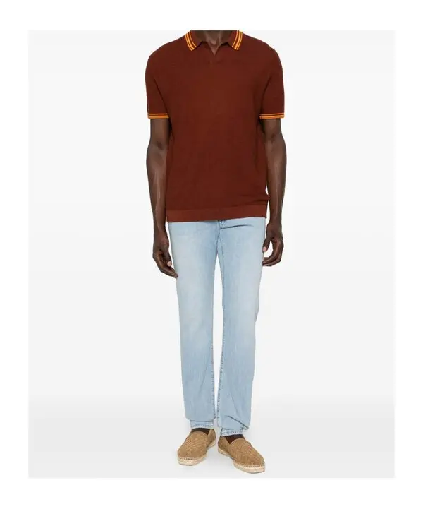Incotex Faded-effect Five-pocket Jeans
