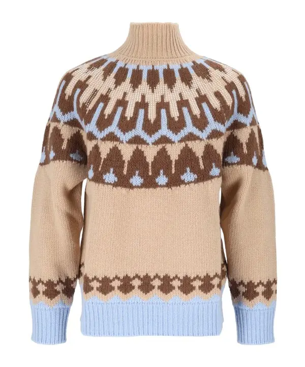 ERMANNO FIRENZE Patterned Knit Sweater - No