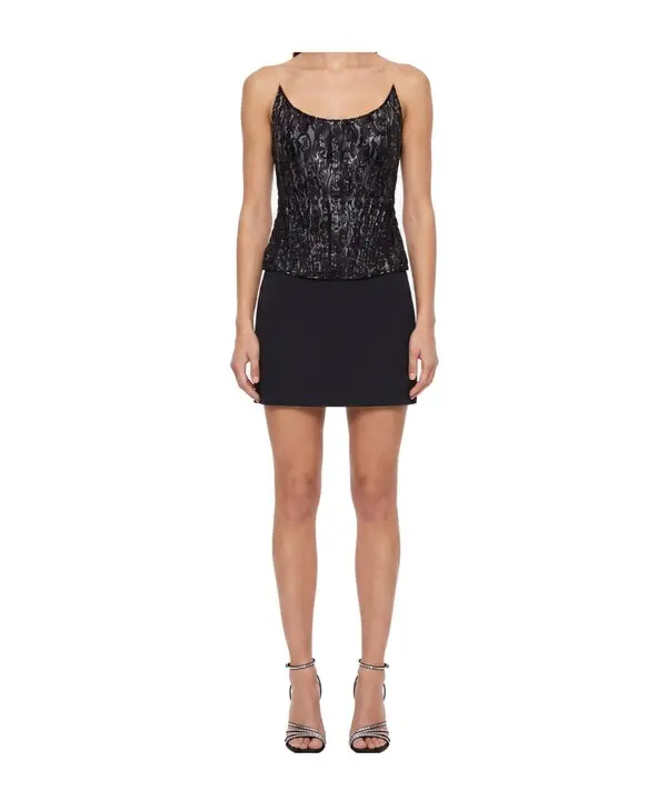 Giuseppe Di Morabito Laced Corset Top