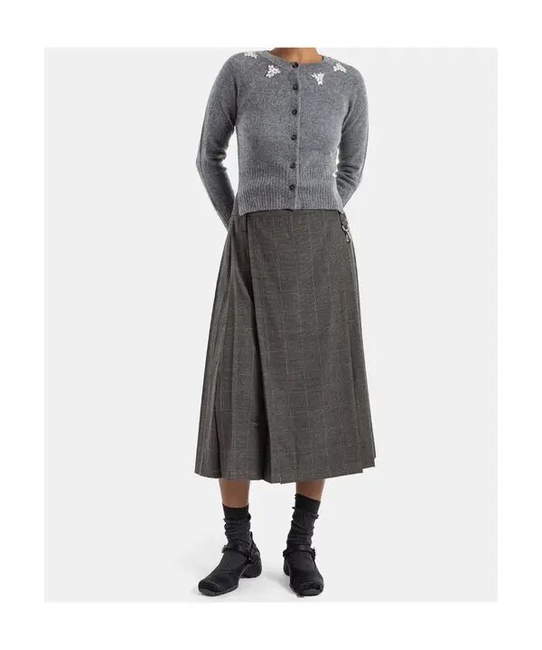 Simone Rocha Embellished Knit Cardigan