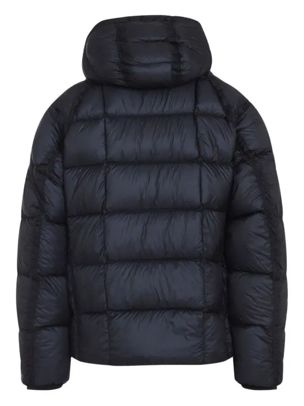 C.P. COMPANY Quilted Down Jacket With Zip Closure