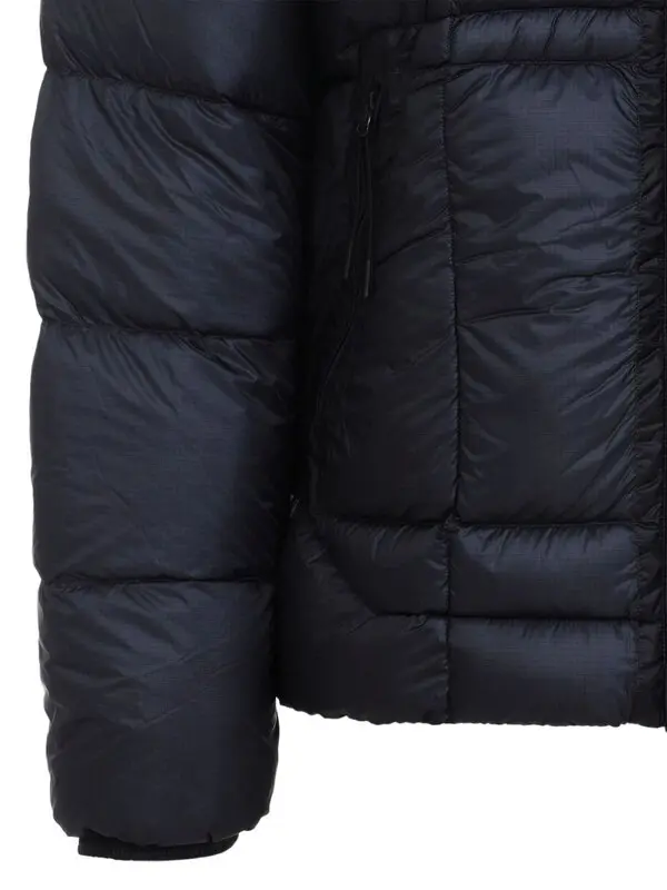 C.P. COMPANY Quilted Down Jacket With Zip Closure