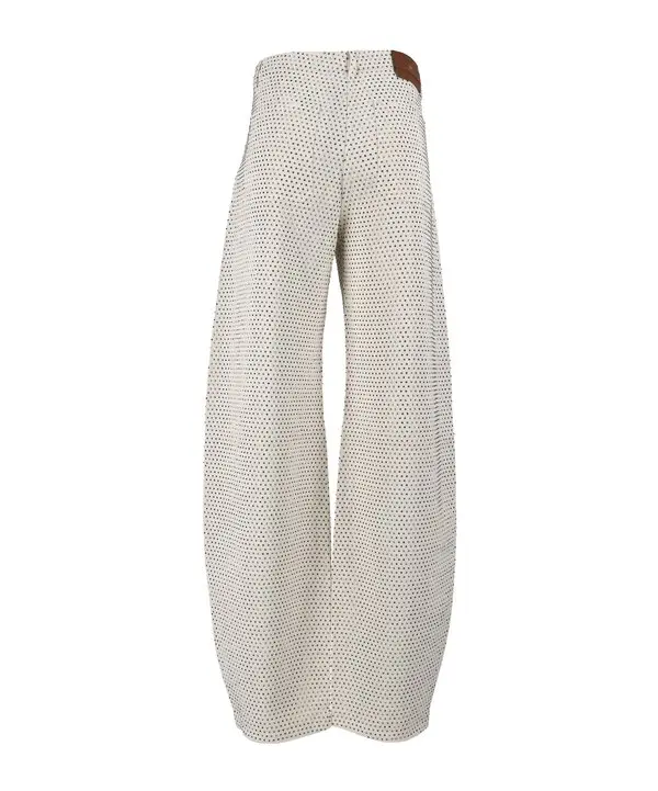 Elisabetta Franchi Ballon Embellished Jeans