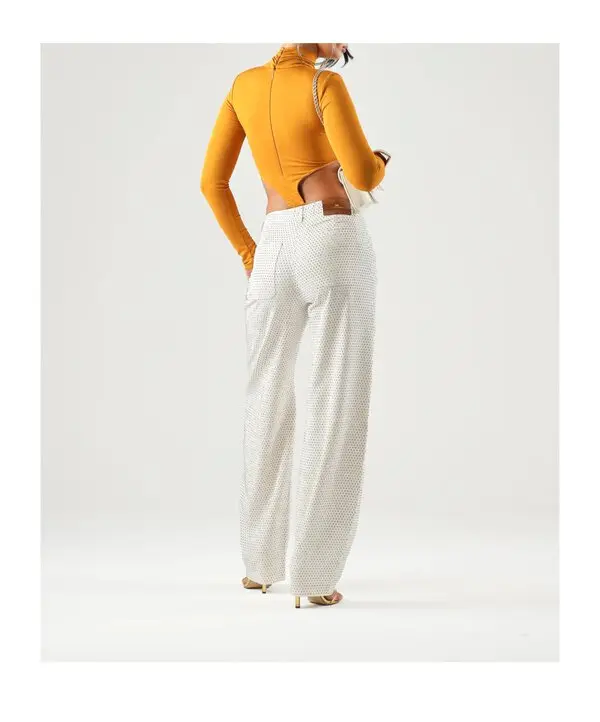Elisabetta Franchi Ballon Embellished Jeans
