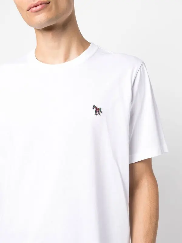 Paul Smith Zebra Patch Crewneck T-shirt