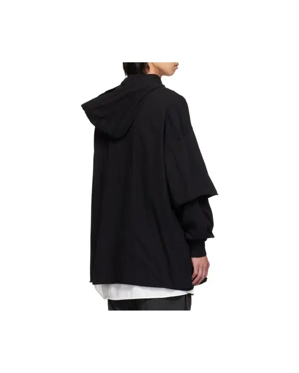 Rick Owens Layered-sleeve Hoodie