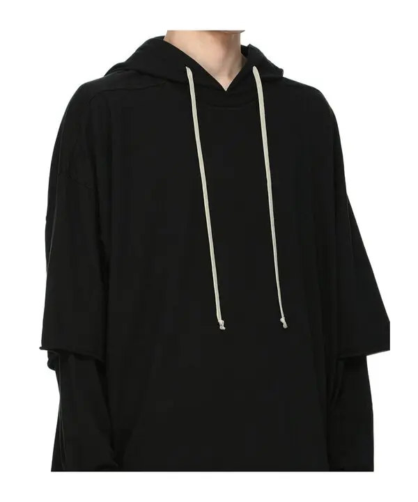 Rick Owens Layered-sleeve Hoodie
