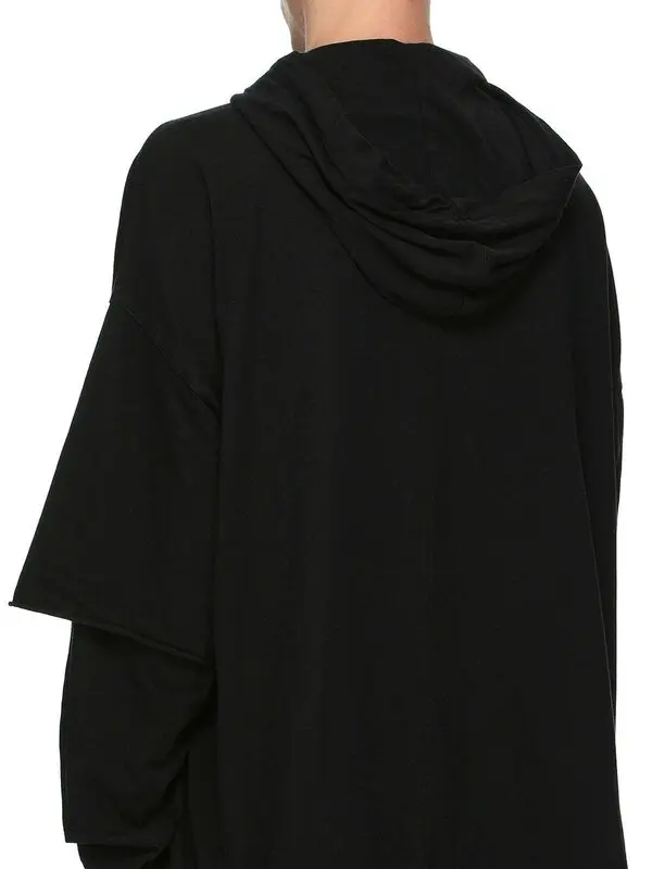 Rick Owens Layered-sleeve Hoodie
