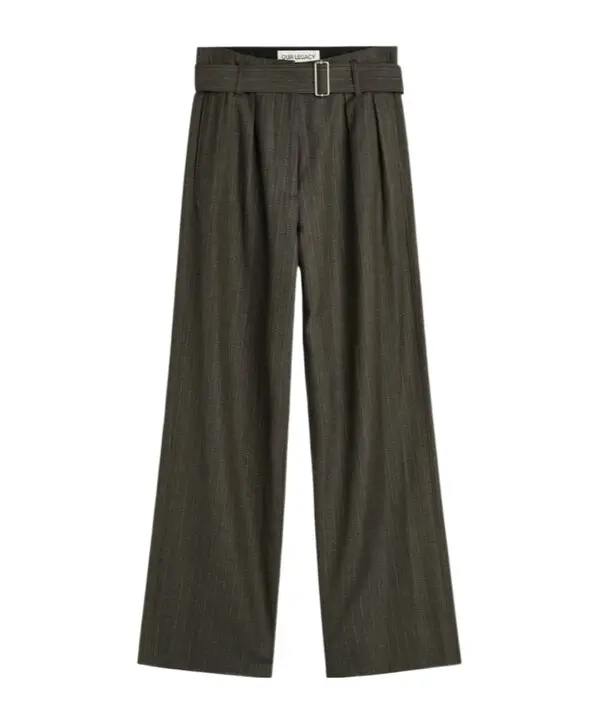 Our Legacy Soar Pinstriped-wool Trousers