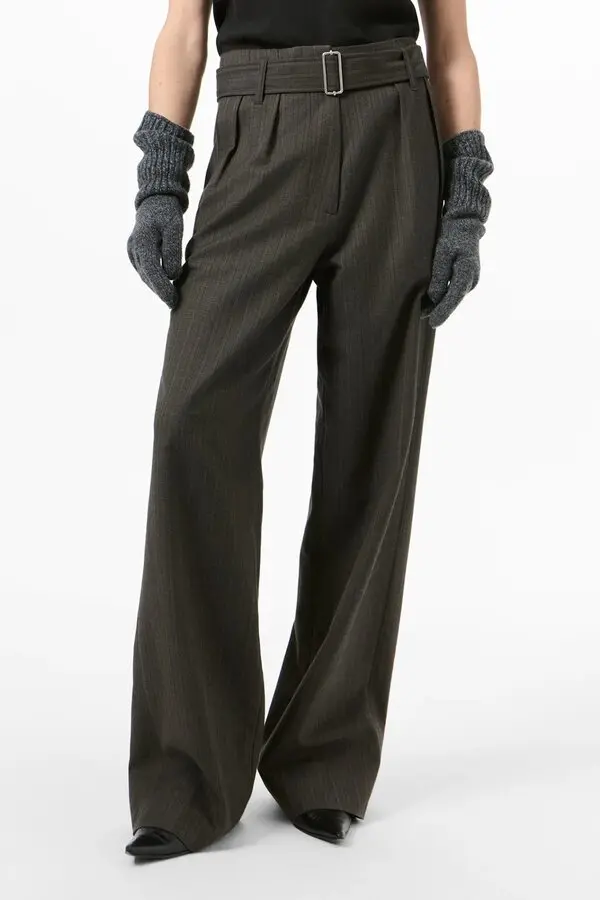 Our Legacy Soar Pinstriped-wool Trousers